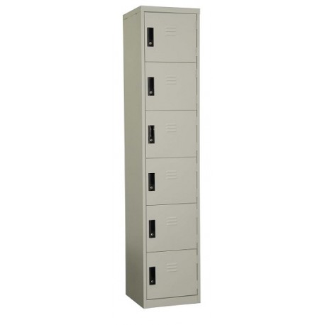 6 Compartment Lockers - Miri Furniture